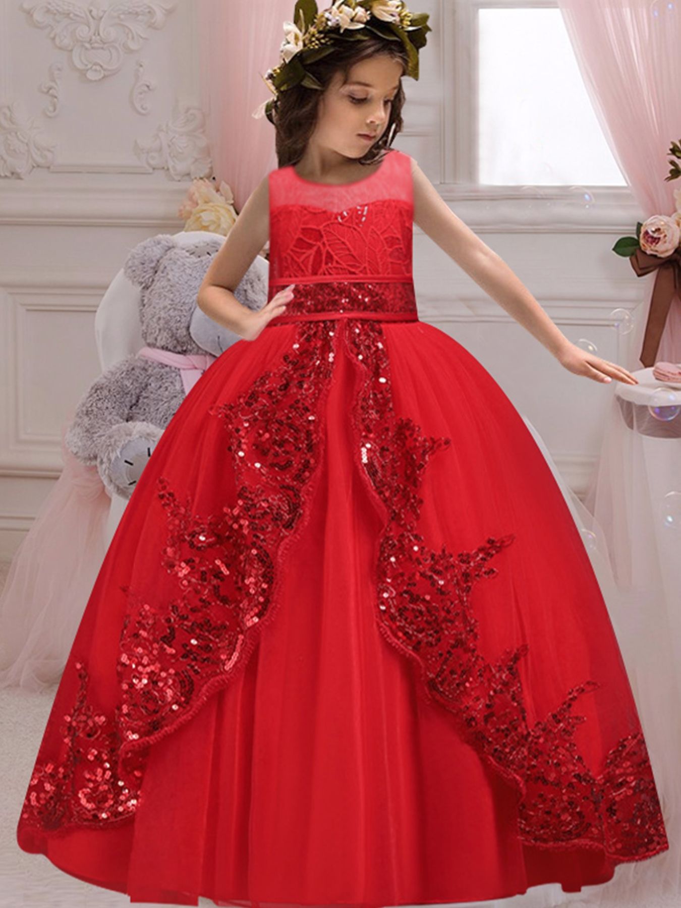 Платье ROMIKY Весна-лето 2026, размер 7-8Y（25-29KG）