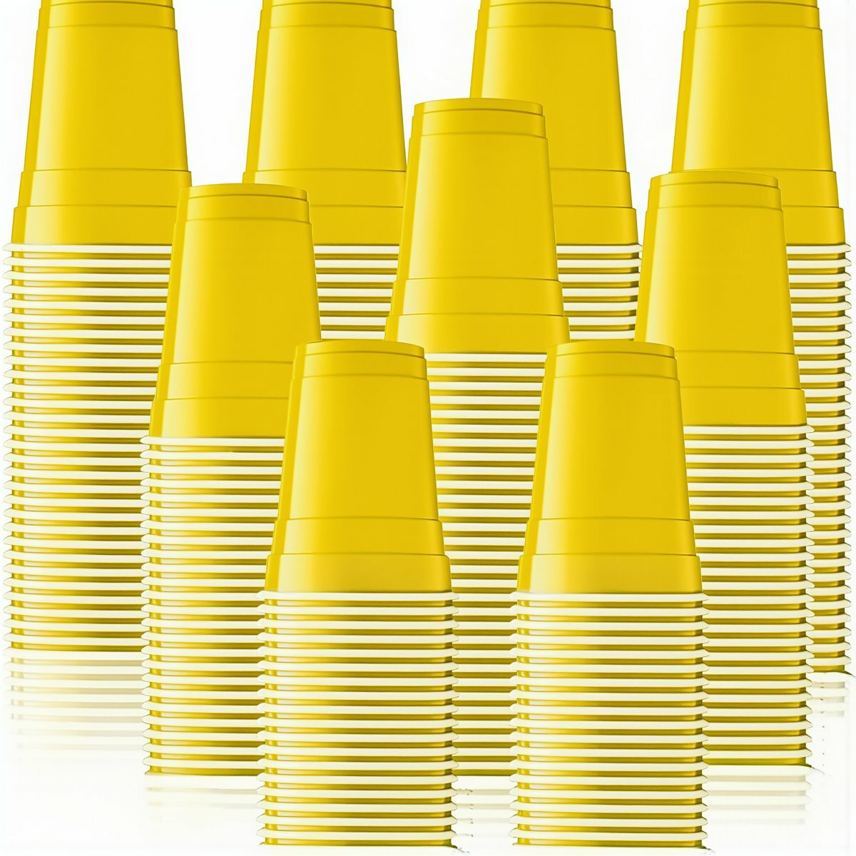 Одноразовые пластиковые стаканы 510 мл для вечеринок игр холодных напитков пикников массовых мероприятий большой набор