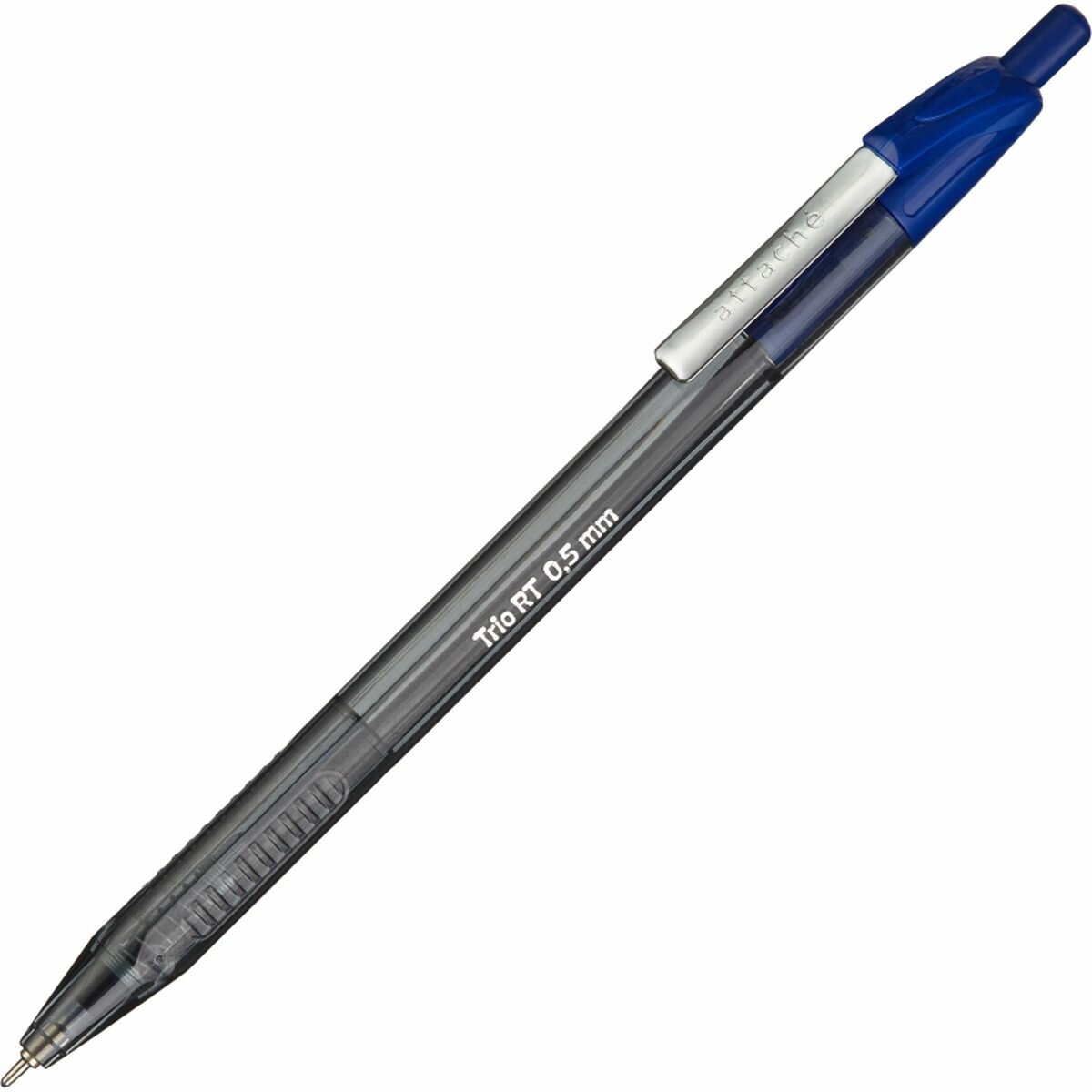 Ручка шариковая автоматическая Attache Glide Trio RT (0.5мм, синяя), 1шт.