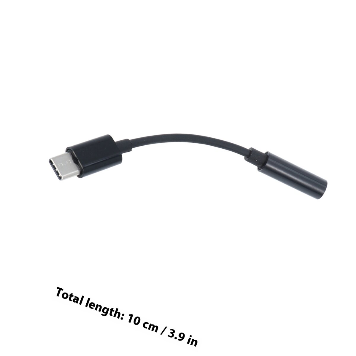 Адаптер Кабель Type C To 3.5 Mm Для Наушников Usb 3.1 С Разъемом Type C Цвет Black Размер M