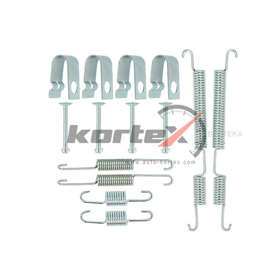 Ремкомплект для барабанных тормозов HYUNDAI GETZ барабан. с ABS KORTEX KBD001