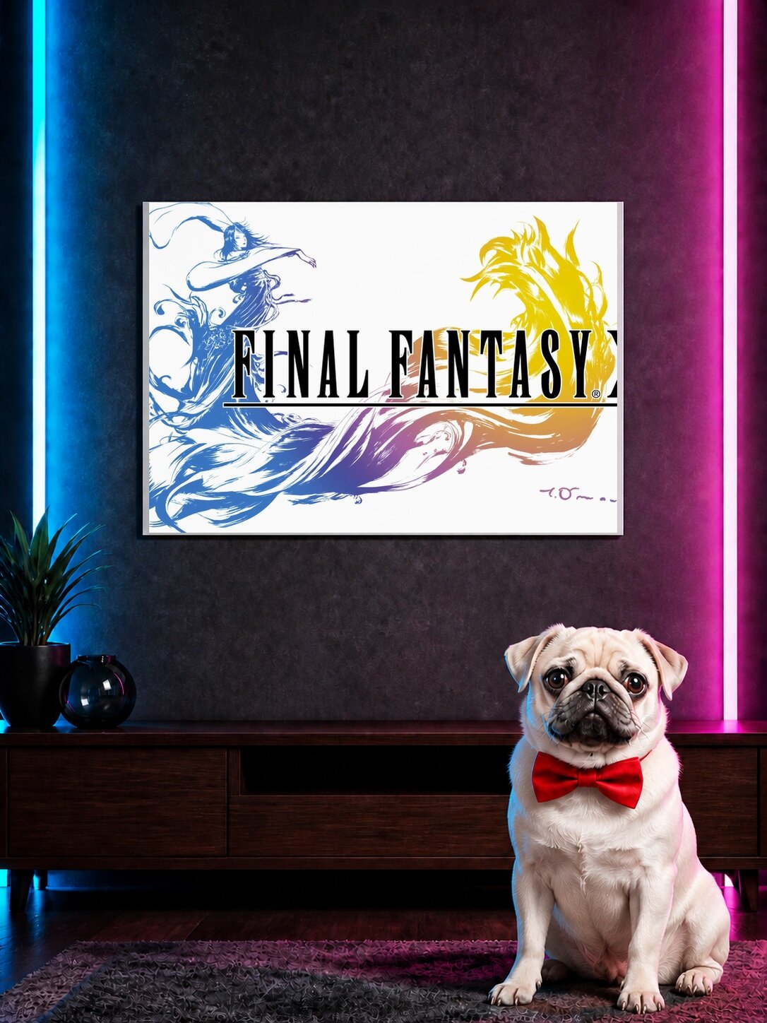Плакат Fantasy Эстетика — интерьерный игровой арт A3