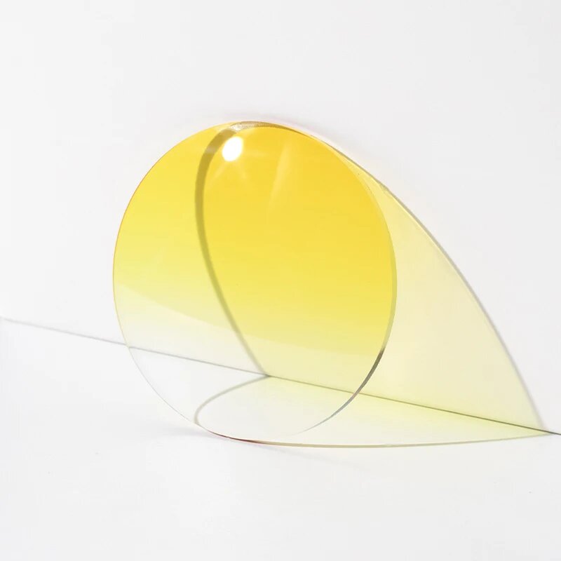 ZIROSAT тонированные мультифокальные линзы CR-39 gradient yellow, 1.61
