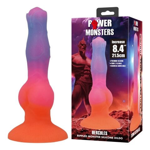 BW-008153 Power Monsters Силиконовый фаллоимитатор Hercules (21.5, Ø 6.3 см) Baile
