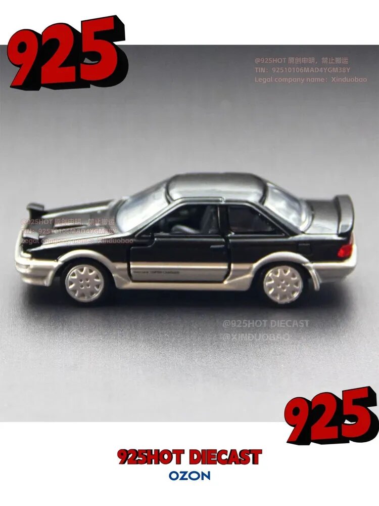 TOMIC premium TP48 Toyota sprinter trueno AE92 Ниссан Машинка Металлическая