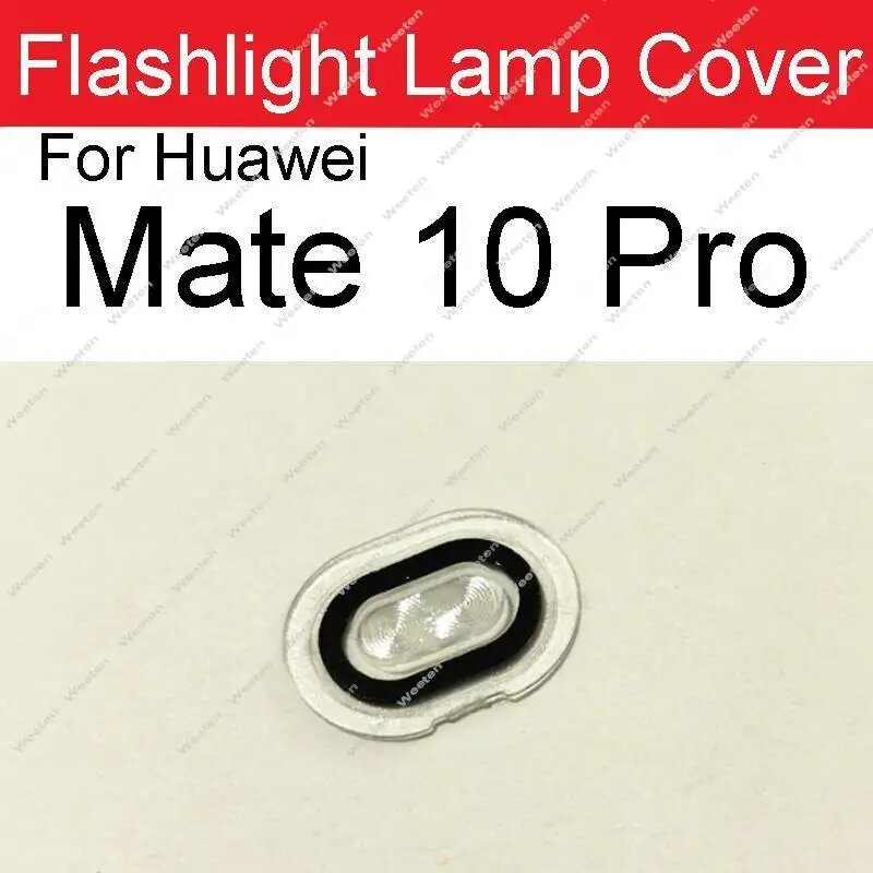 Задняя крышка лампы-вспышки для Huawei Mate 10 20 30 40 Pro Plus 20X, задняя камера, фонарик, лампа, держатель, детали кронштейна