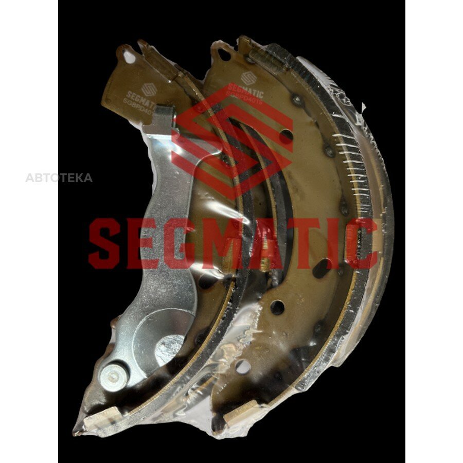 Колодки тормозные барабанные SEGMATIC SGBPD4019