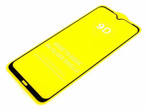 Защитное стекло 9H Full для Xiaomi Redmi Note 8 черное т/у