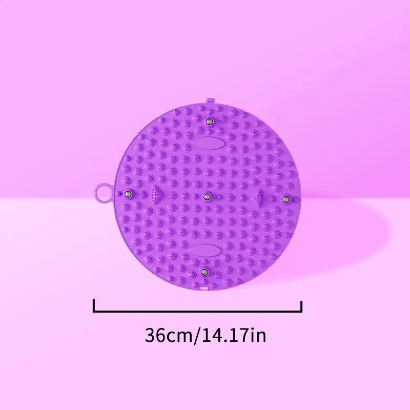 Массажный коврик для ног S Purple 36см