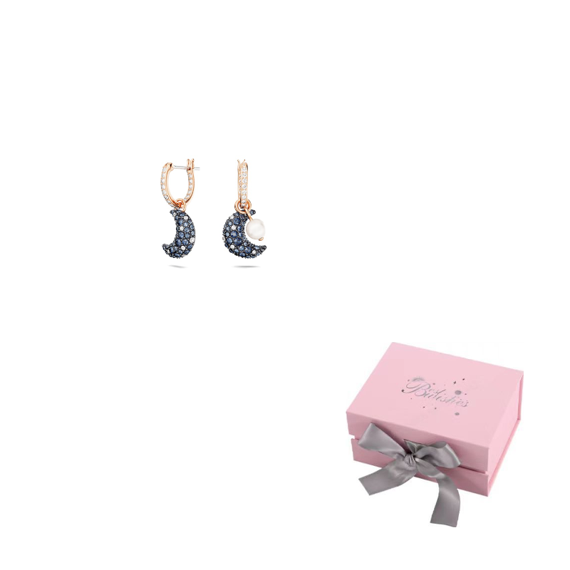 Серьги пусеты SWAROVSKI, кристаллы Swarovski