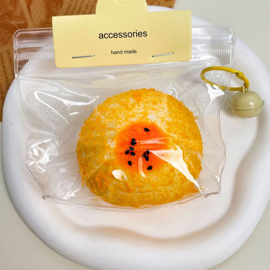 Силиконовая игрушка для сжатия жареная курица для взрослых и детей и снятия тревожности жареный дайфуку