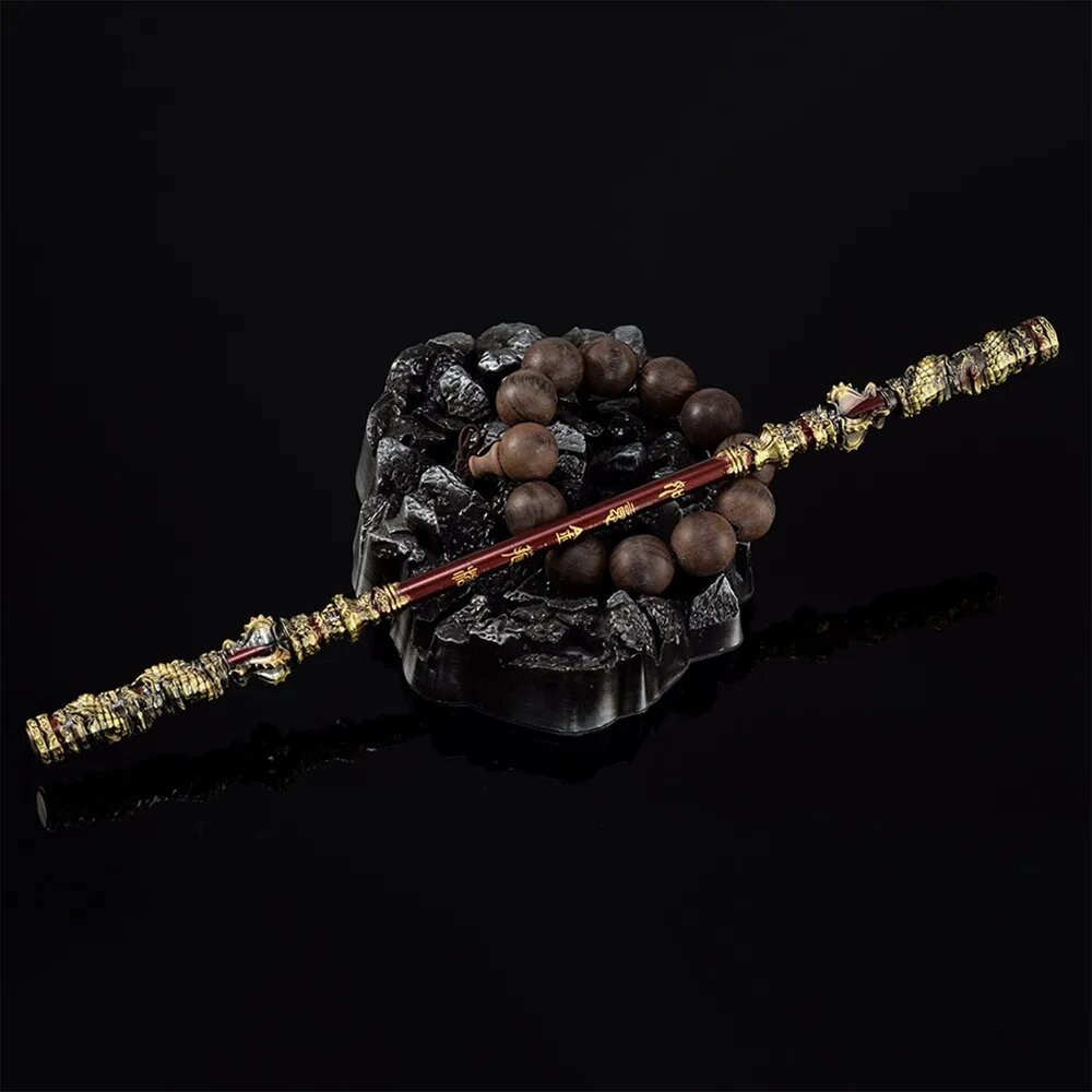 Статуэтка "Золотой обруч" из игры Black Myth: Wukong, 35 см, металлическая