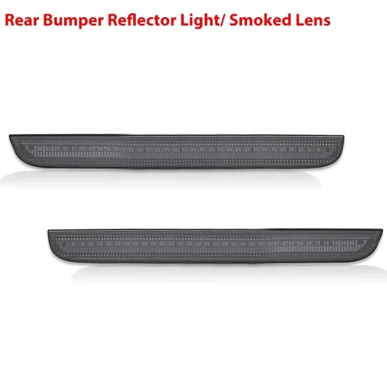 2 Шт. Светодиодный Задний Бампер, Отражатель Стоп-сигнала Для Dodge Challenger Smoked Lens