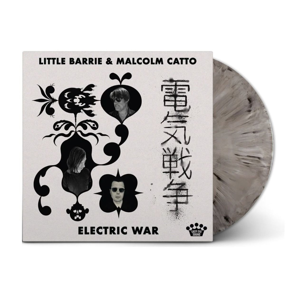 Виниловая пластинка Little Barrie & Malcolm Catto - Electric War, Vinyl, LP, Bone Marble Edition /> New