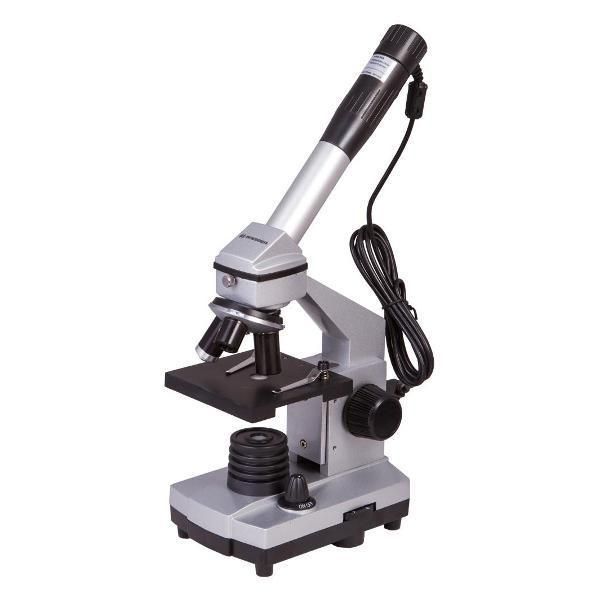 Микроскоп BRESSER Junior 40x-640x серый