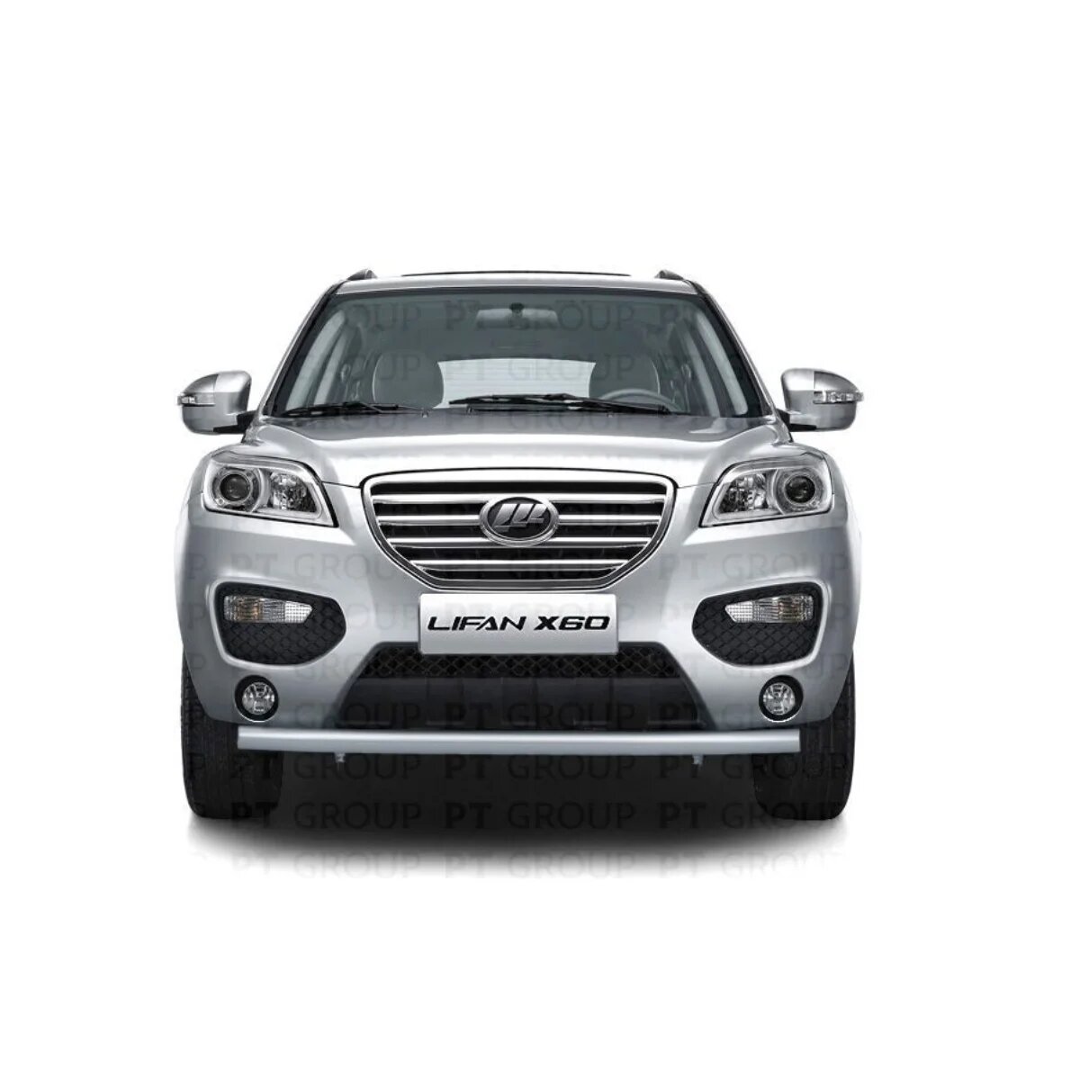 Защита переднего бампера одинарная Ø63мм искра (ППК) LIFAN X60 2012-2016