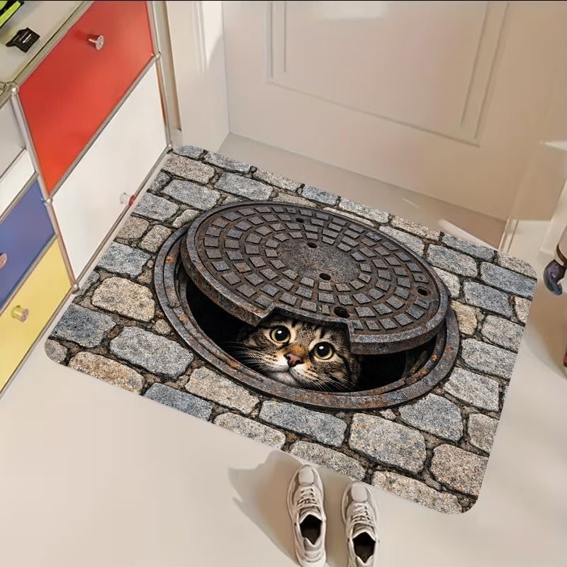 Коврик для ванной 40x60 см 2 мм 3d-эффект бордовый