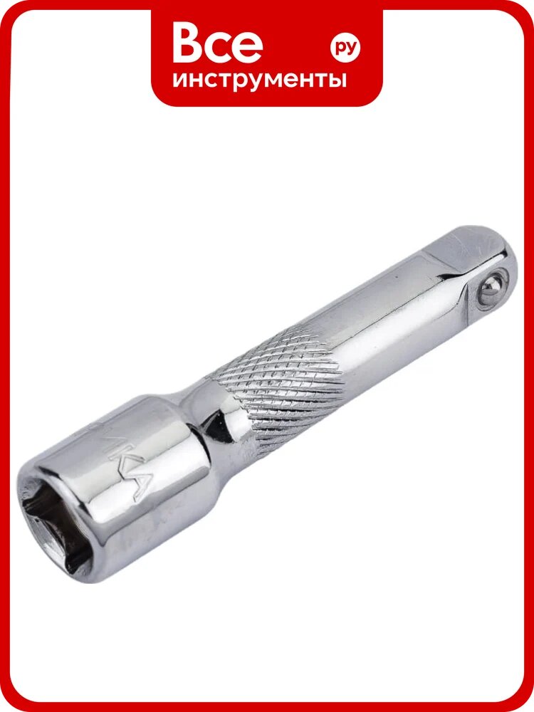 Удлинитель 3/8 DR 75мм с держателем Эврика ER-91905H 977018