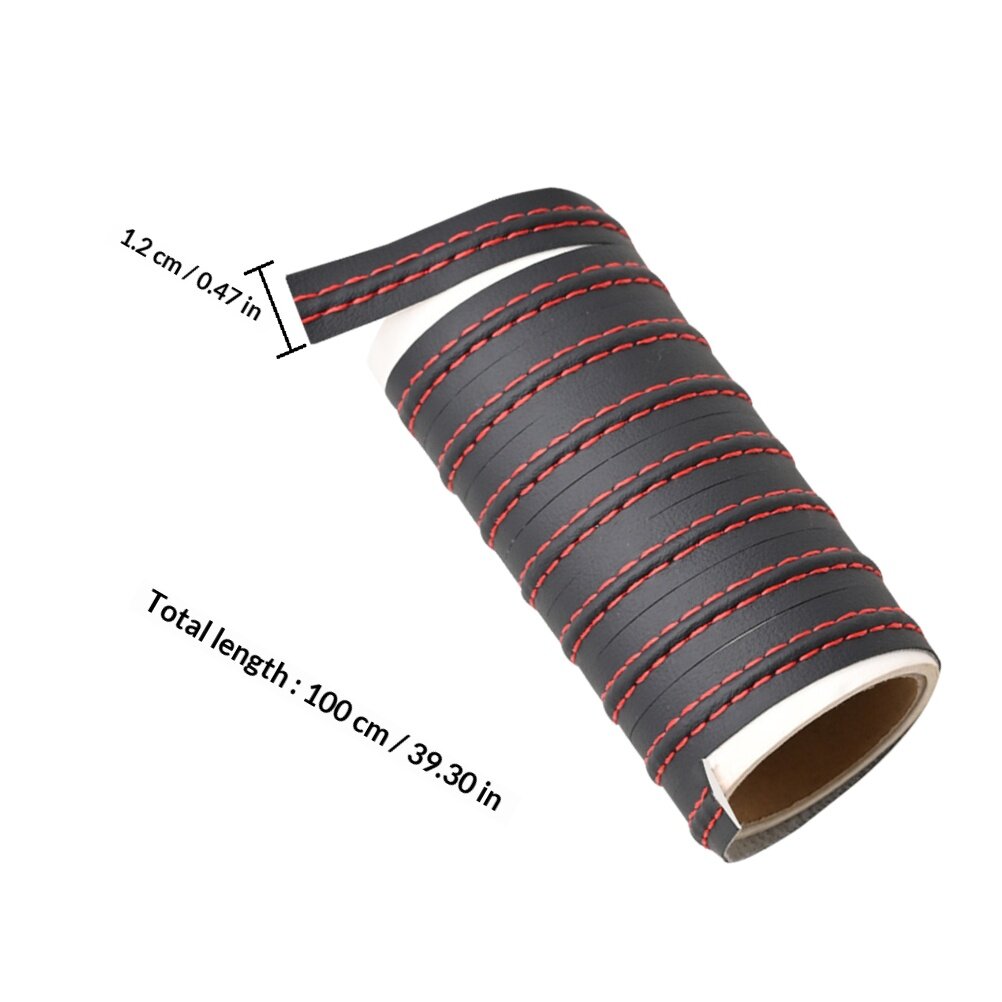 Обшивка Двери Авто Из PU Материала 1 Метр 100.00X1.20X0.30Cm Чёрный Цвет Универсальная Комплектация