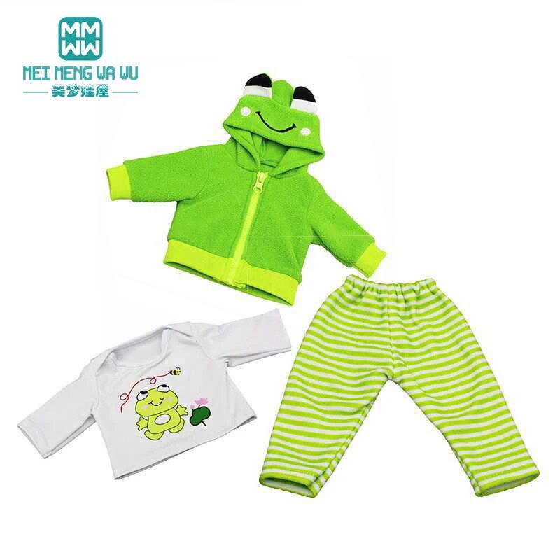 Костюм для кукол Meimengwawu, зеленый, M--596--E