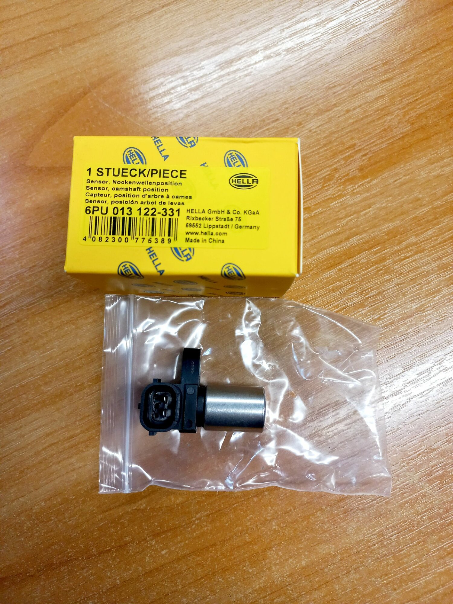 Датчик положения распредвала 6PU013122-331 Hella