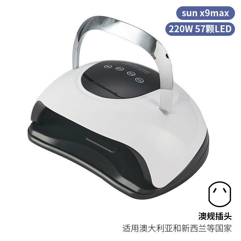 Sun X9Max 57 Светодиодов Белая УФ-лампа для маникюра с австралийским разъемом для Австралии, Новой Зеландии