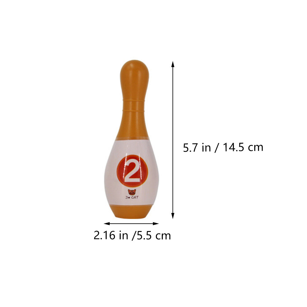 Набор Для Игры В Боулинг 1 Шт Игрушка Для Детей Размер 14.5x5.5 Cm