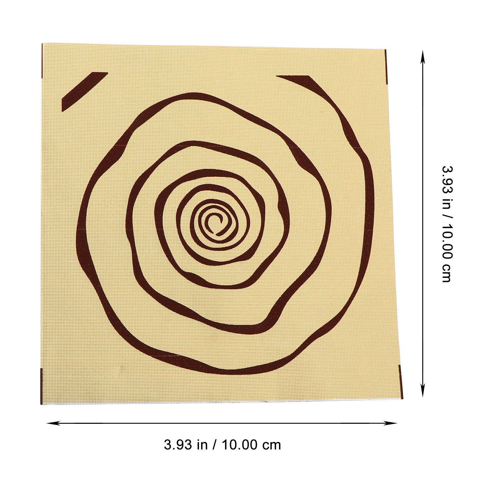 100 Шт Элегантные Обертки Для Конфет Золотой Цвет 10X10X0 1Cm