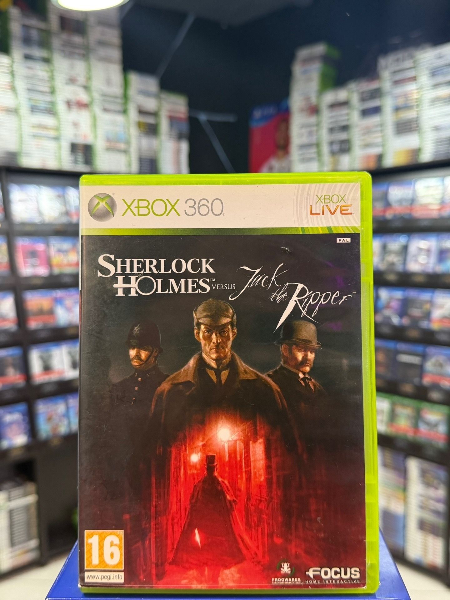 Игра Sherlock Holmes Versus Jack the Ripper (Xbox 360) (Box)