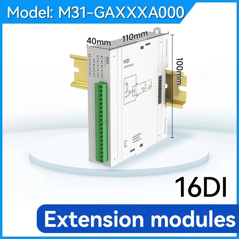 Распределённый модуль дистанционного ввода-вывода CDEBYTE M31 Modbus TCP/RTU M31-GAXXXA000