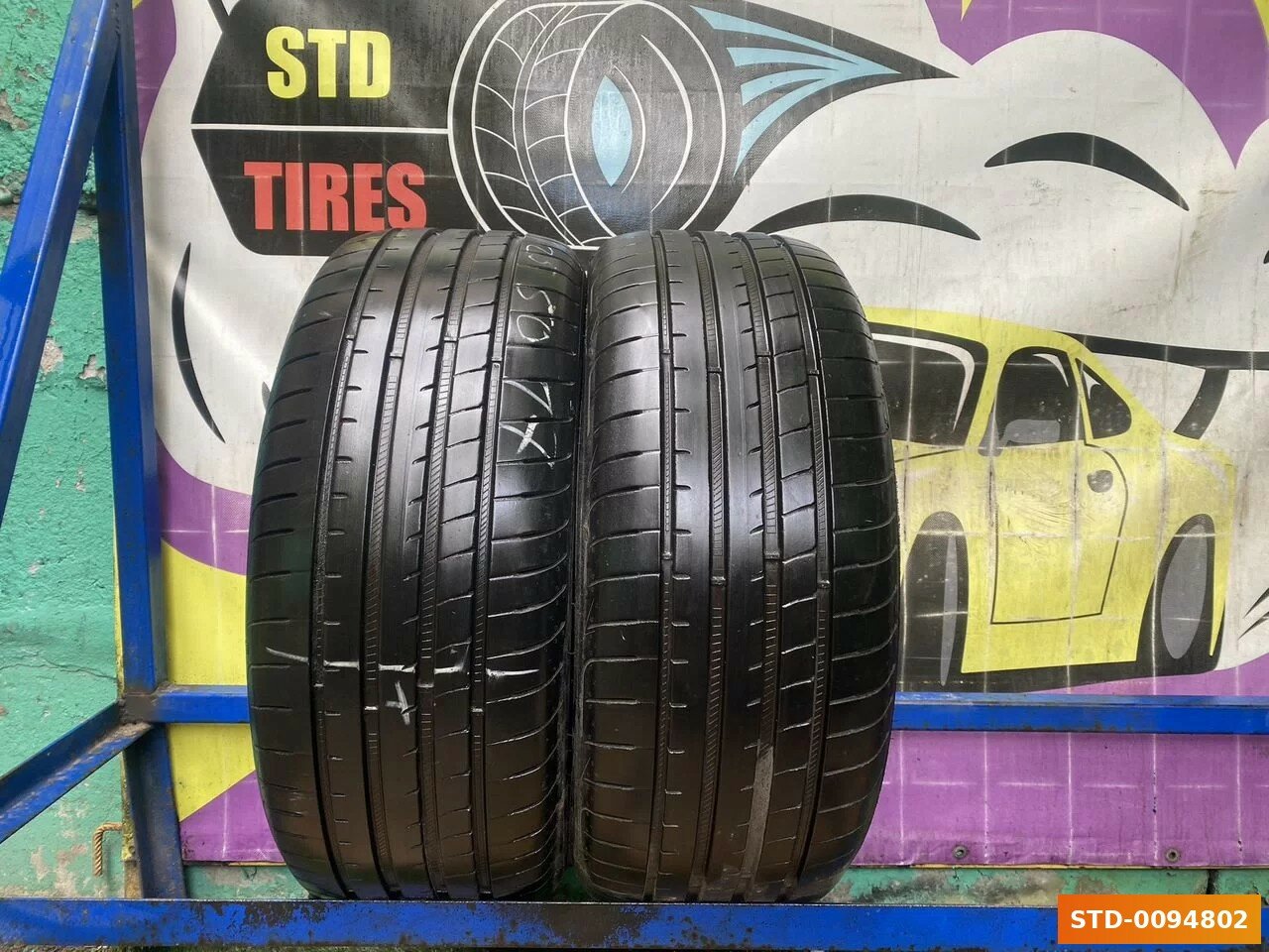 Комплект (2 шт) летних БУ шин Goodyear Eagle F1 Asymmetric 5 225/50 R17 20% износ 8311023039