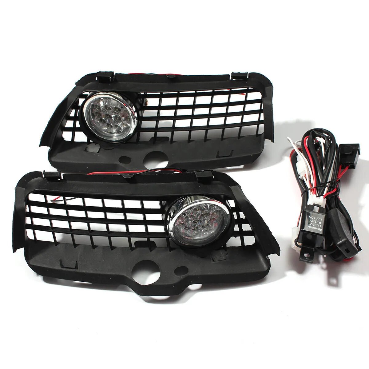 Для Mk3 Golf Решетка переднего бампера Led Drl Противотуманные фары