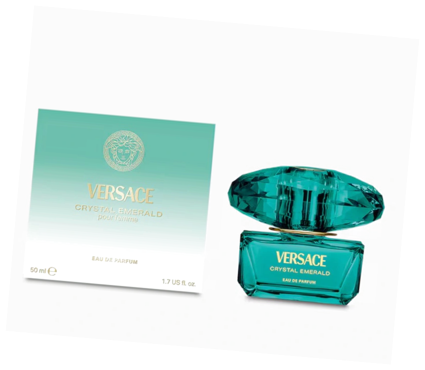 Женский парфюм Versace Crystal Emerald 50 мл - Кристалл Эмеральд Изумрудный