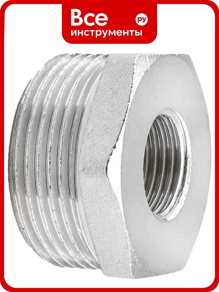 Футорка никелированная PROFACTOR н/в 1 1/4" х 1/2" PF TF 86