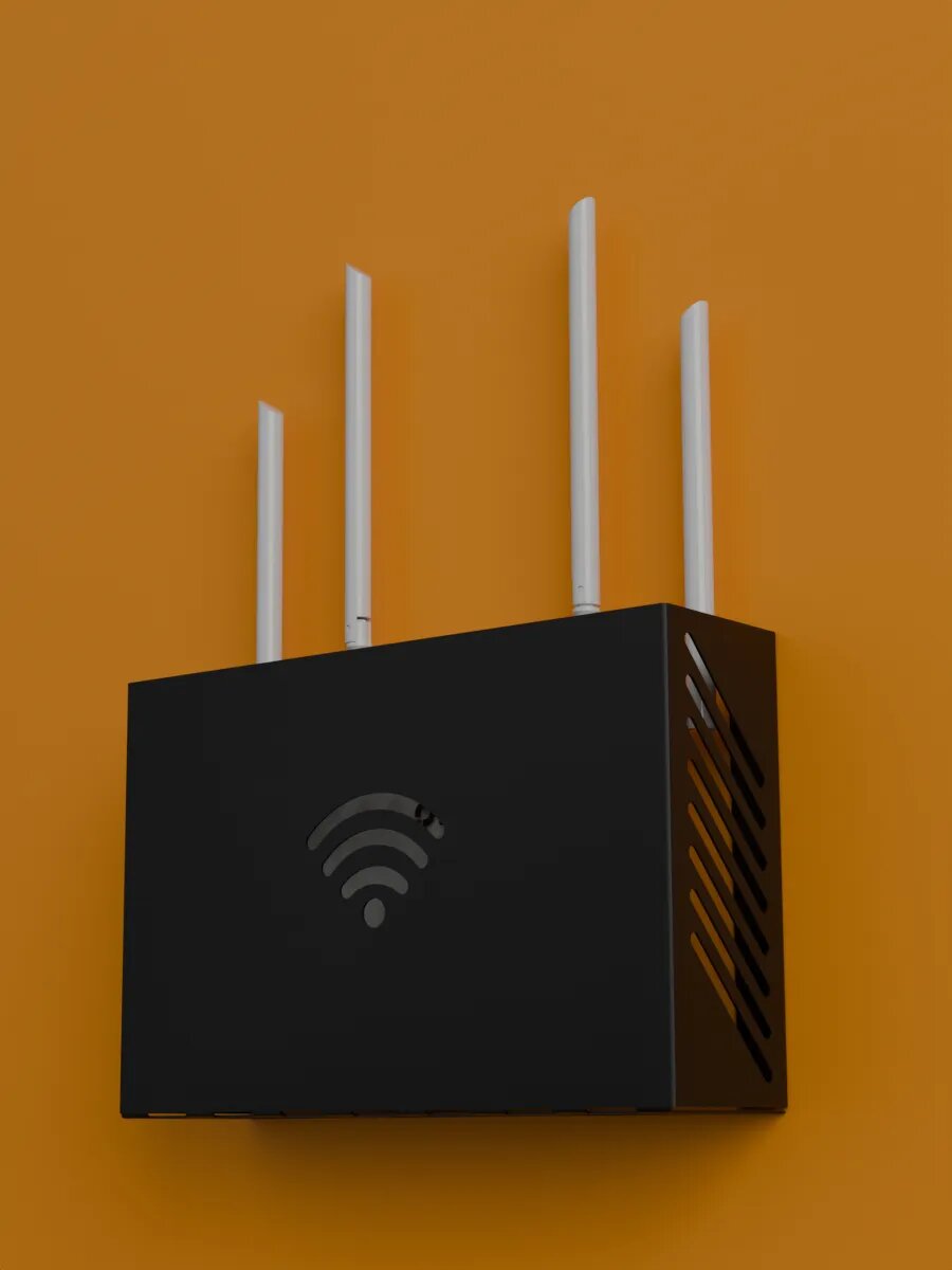Полка короб для Wi-Fi роутера