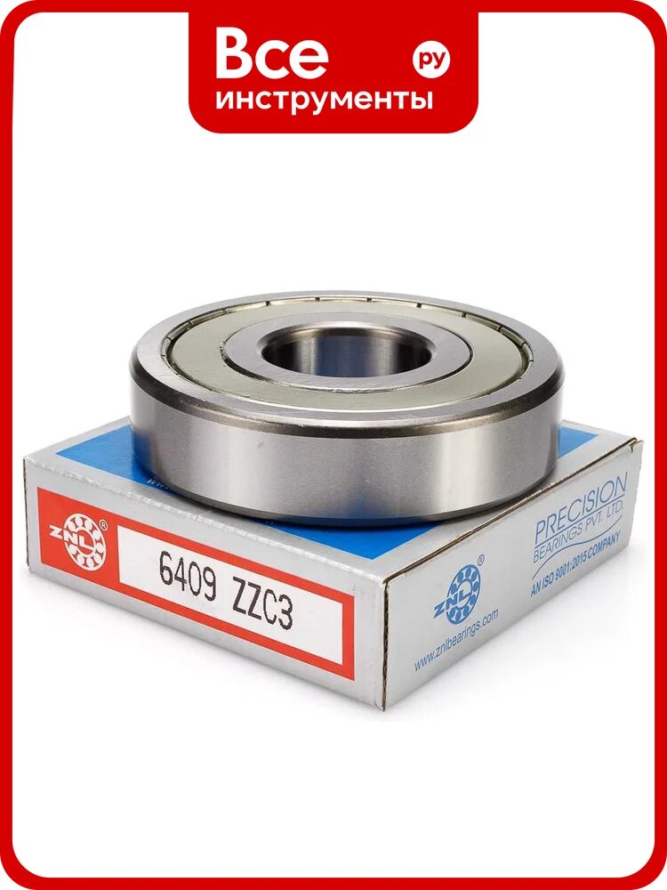 Подшипник ZNL 70- 80409 (6409 ZZC3) 218374