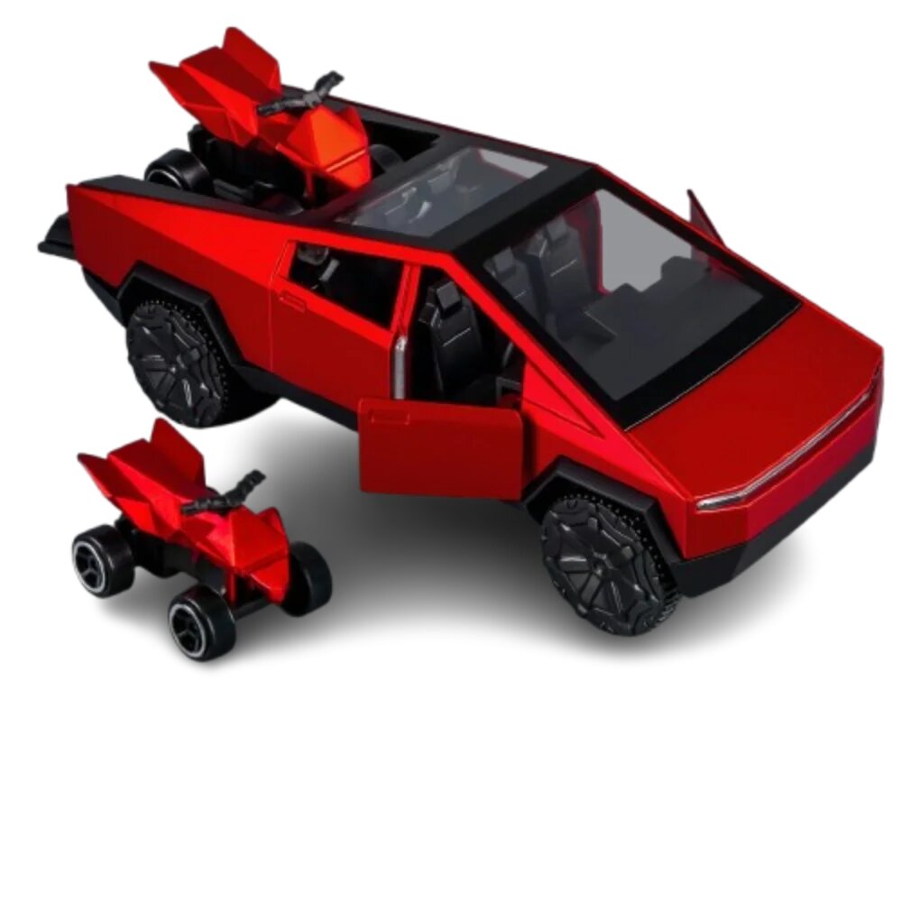 Металлический автомобиль Кибертрак 1:36 Red