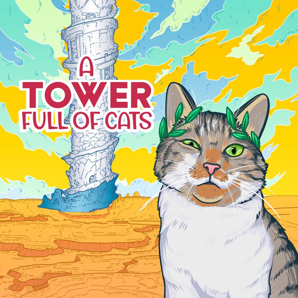 Игра A Tower Full of Cats, цифровое издание PlayStation 4, регион Турция / код пополнения баланса