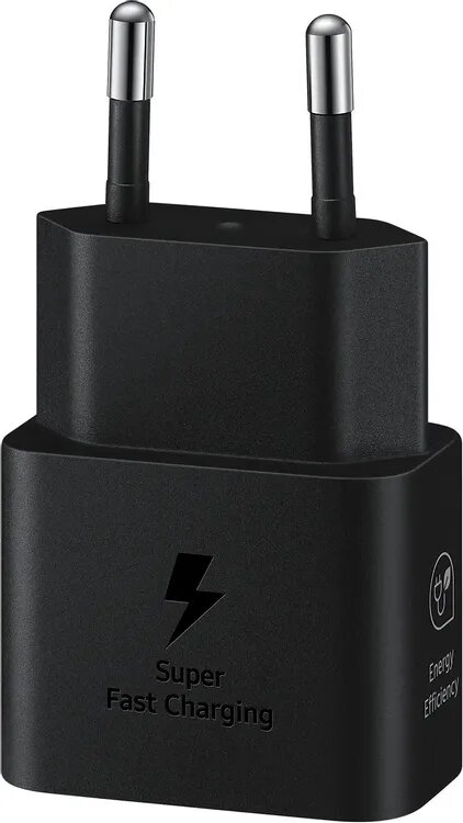 Сетевое зарядное устройство Samsung EP-T2510, USB-C, USB-C, 25Вт, 3A, черный