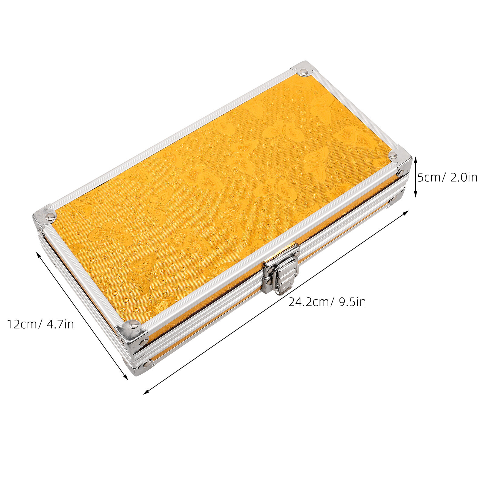 Универсальная Коробка Для Инструментов Золотистого Цвета 24.20X12.00X5.00Cm