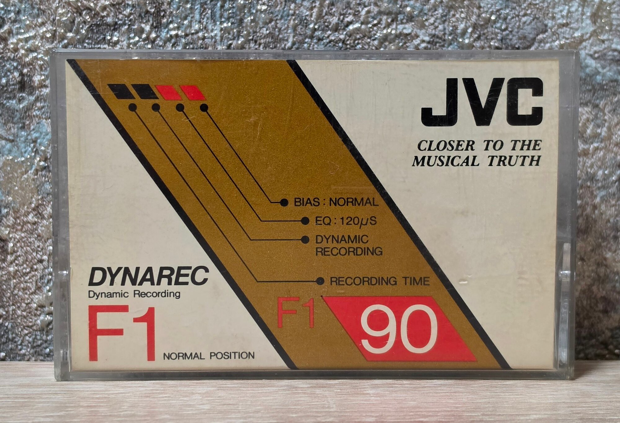 Аудиокассета JVC F1 90 мин.