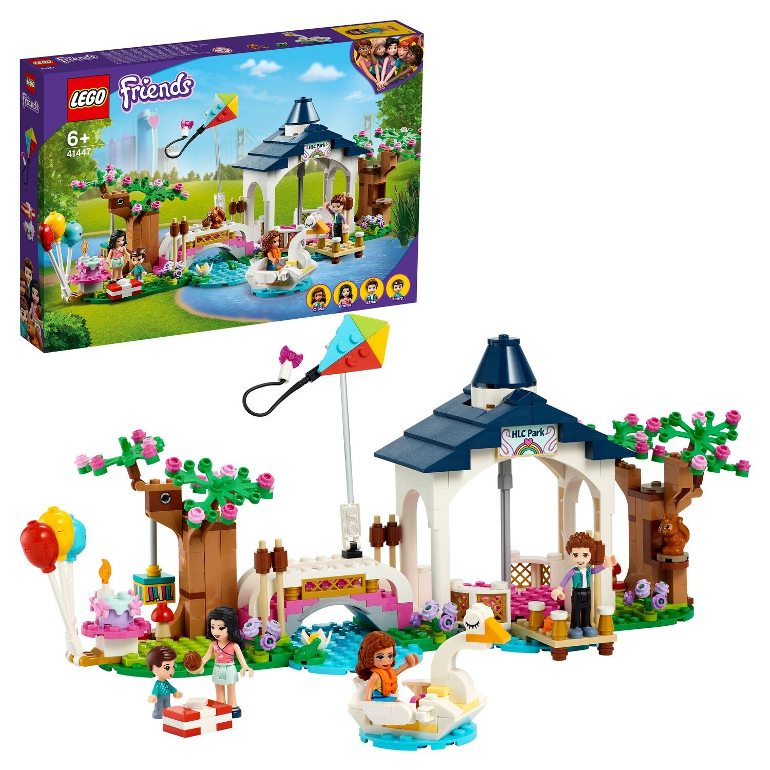 Конструктор LEGO Friends 41447 Парк Хартлейк Сити, 432 деталей