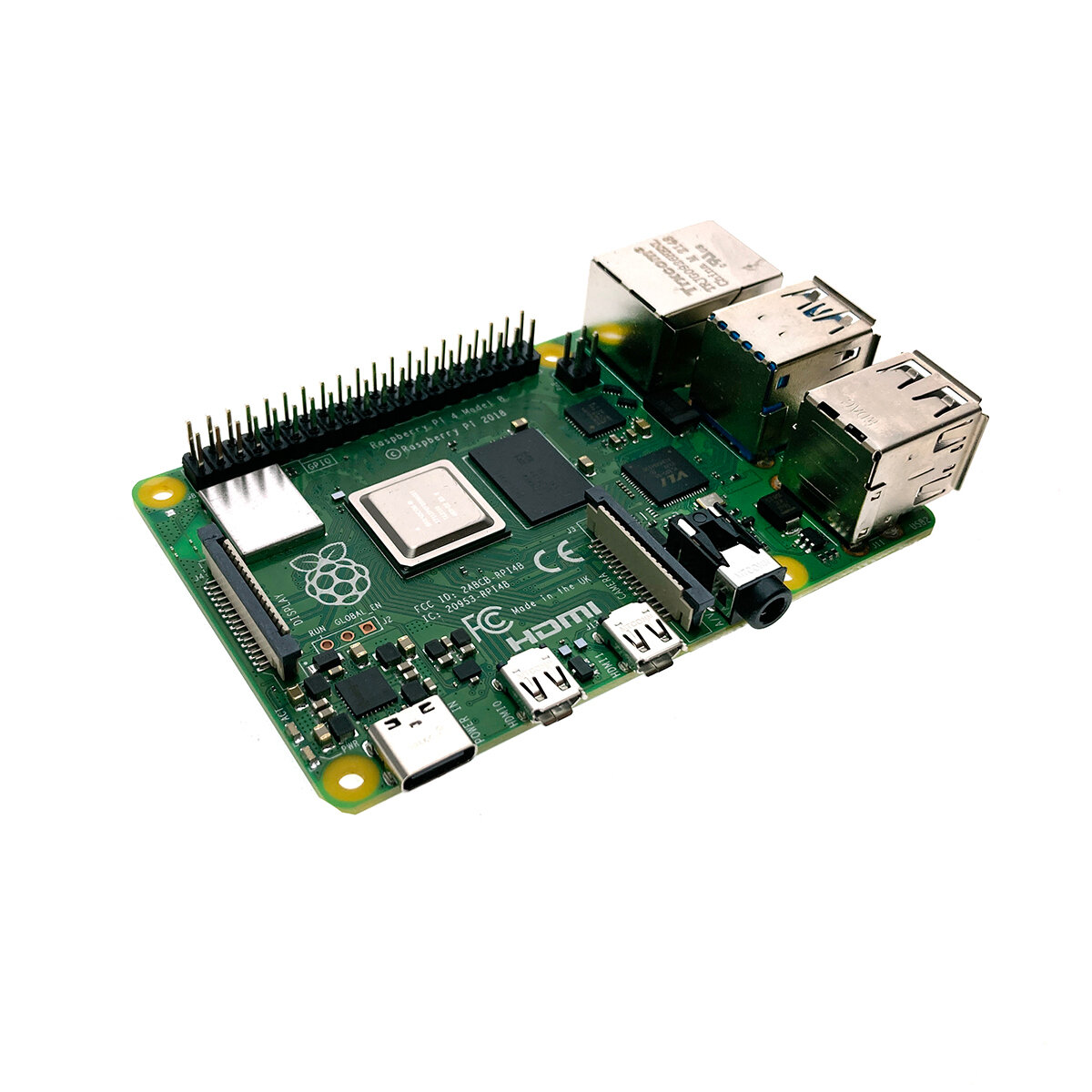 Микрокомпьютер Raspberry Pi 4 Model B 4Gb оперативной памяти — фото 1