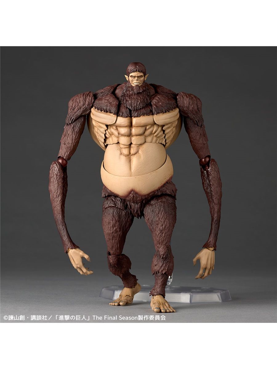 Фигурки Kaiyodo Revoltech Amazing Yamagu chi Attack on Titan Series Action Figures Beast Titan-17cm