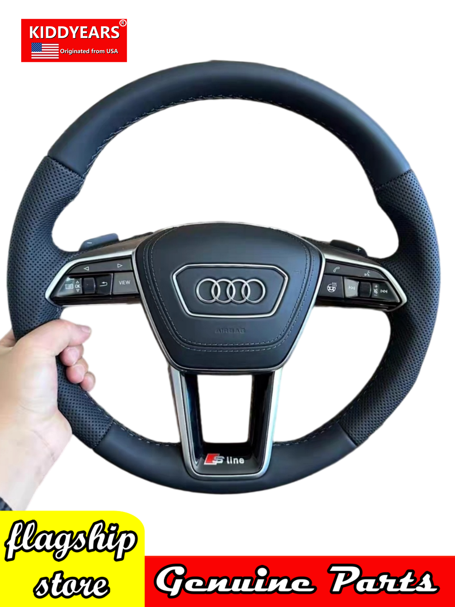 Руль в сборе для Audi A3, A4, A5, A6, A7, A8, Q1, Q3, Q5, Q6, Q7
