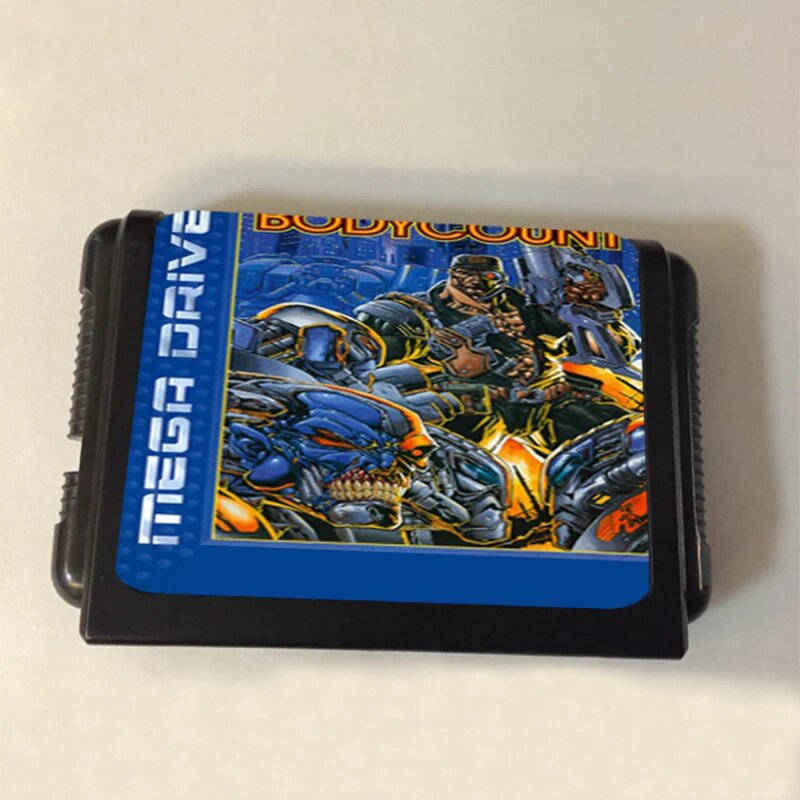Игровая карта Body Count для Sega Mega Drive