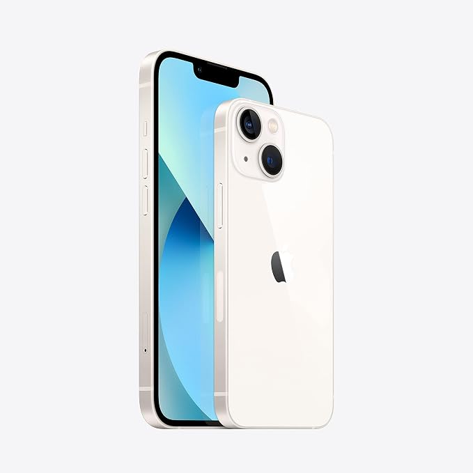 Смартфон Apple iPhone 13 256ГБ, белый, экран 6.1, Двойная камера, Киноэффект