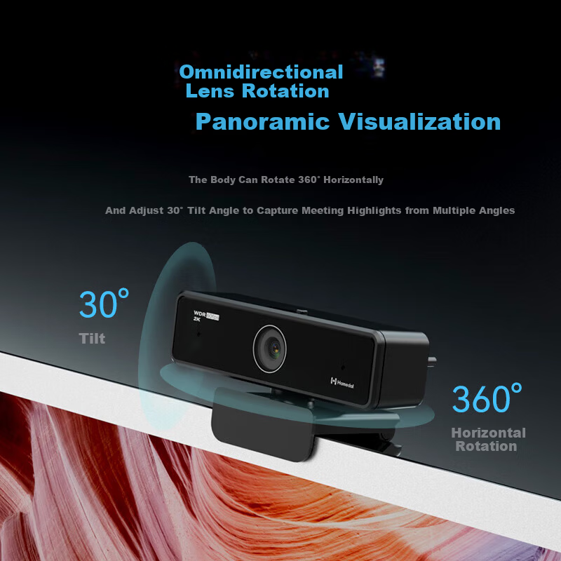 Hamedal V11 2K HD веб-камера с встроенным микрофоном автофокус USB внешняя камера для ноутбука настольного ПК
