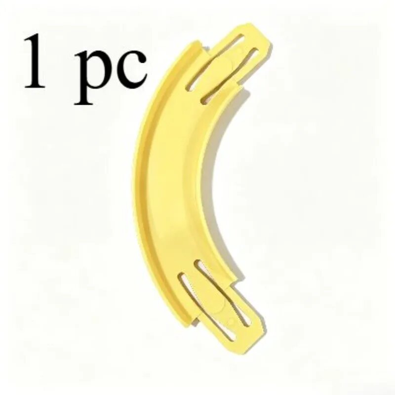Соединитель для трассы Hot Wheels, 90 градусов, Yellow-1pc