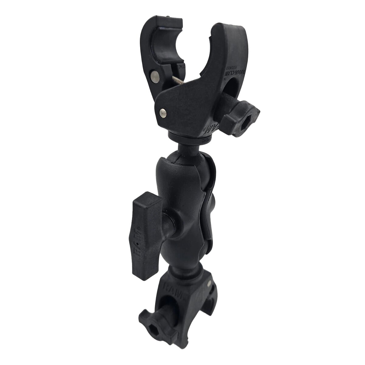 RAMRU-30976 Крепление RAM 2 струбцины Tough-Claw малые, муфта 90 мм, шары 38 мм (1,5")
